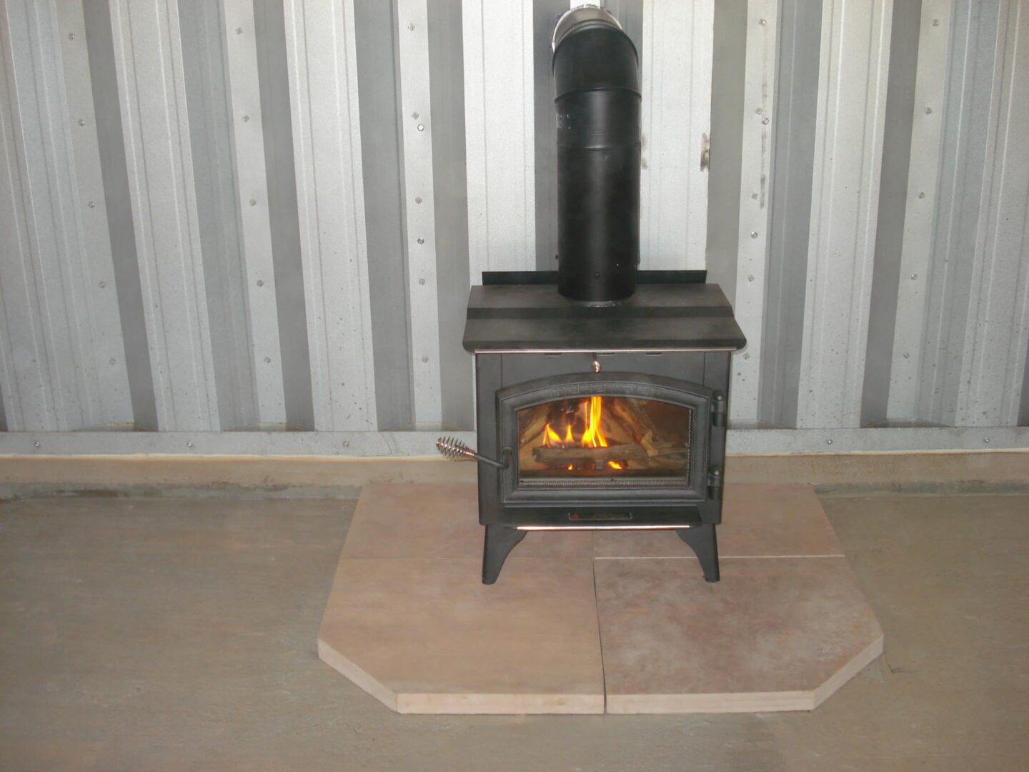 Homemade Wood Burning Garage Heater - Homemade Ftempo