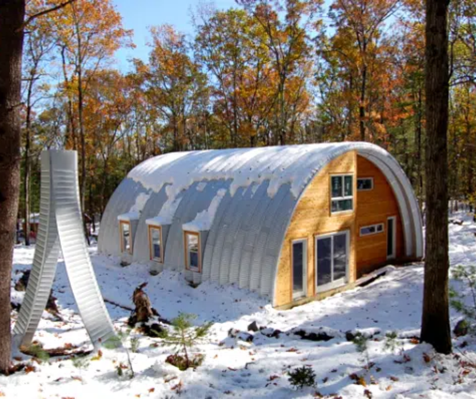 Eye-Catching Steel Quonset Hut™ Homes