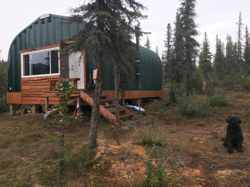 Secluded Quonset Hut Retreat in the Alaskan Wilderness